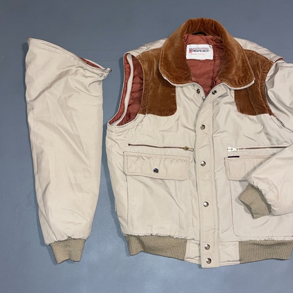 Windbreaker | Jackets & Coats | Vintage 7s Windbreaker Jacket W Zip Off ...